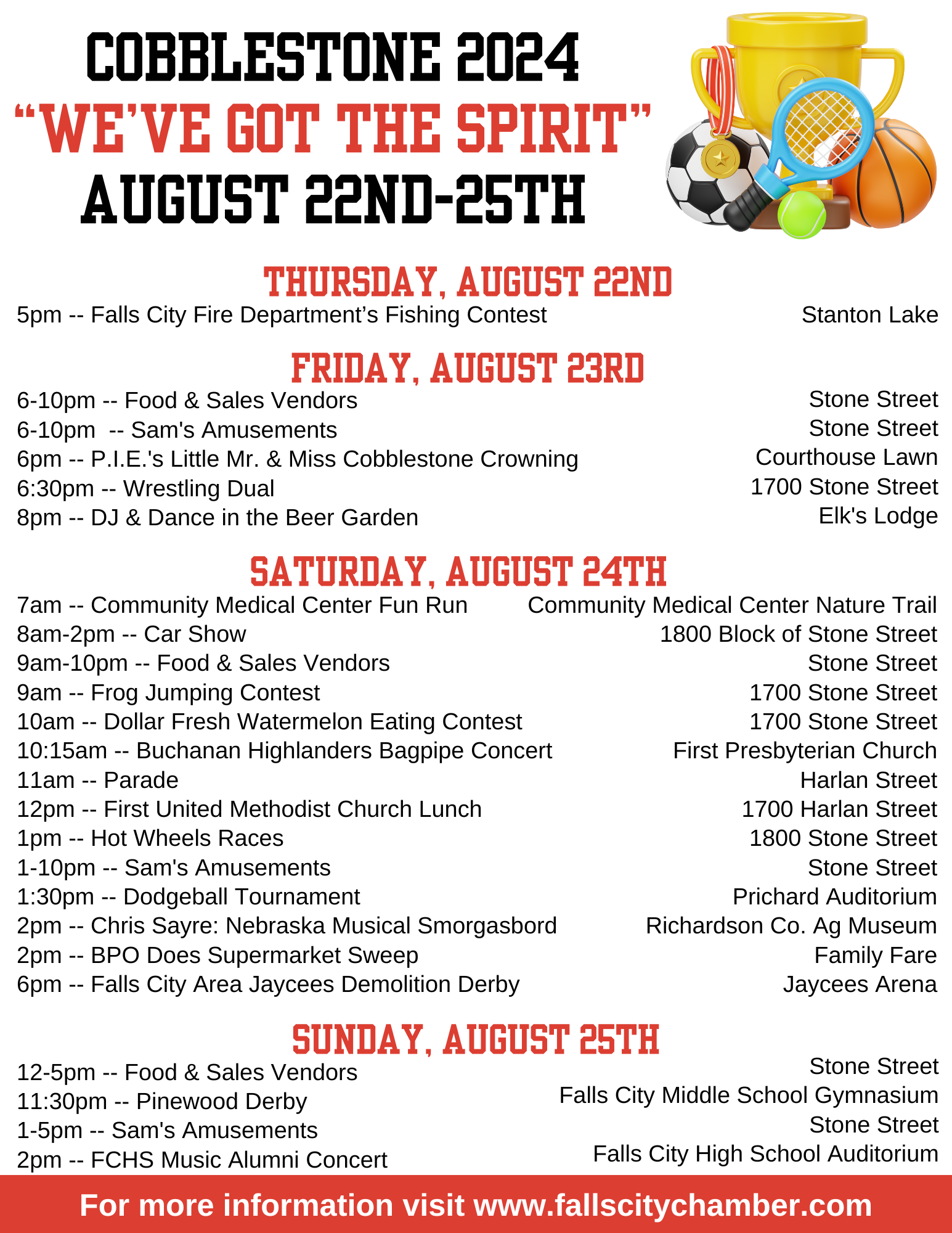 Cobblestone - Falls City Chamber & Main Street