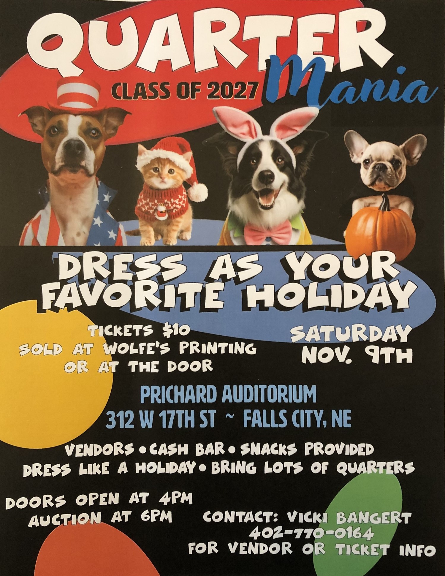 Quarter Mania - Falls City Chamber & Main Street