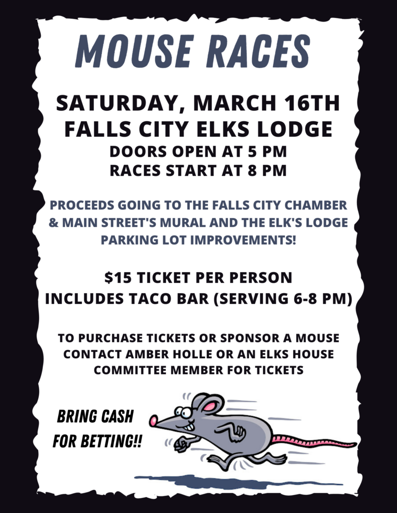 Mouse Races - Falls City Chamber & Main Street