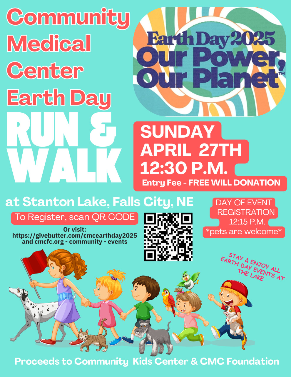 Earth Day Walk & Run - Falls City Chamber & Main Street